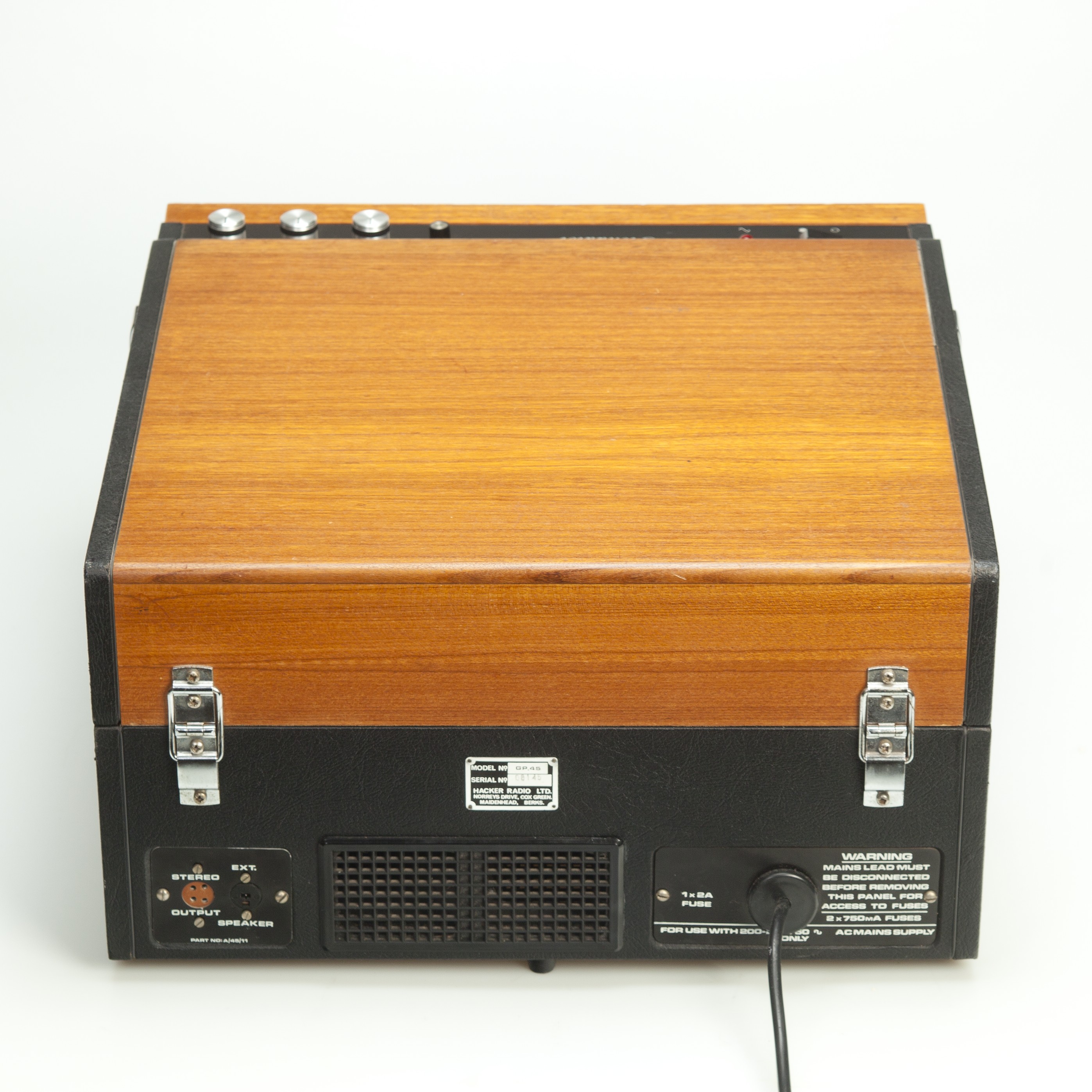 Hacker - Grenadier GP45 - Turntable