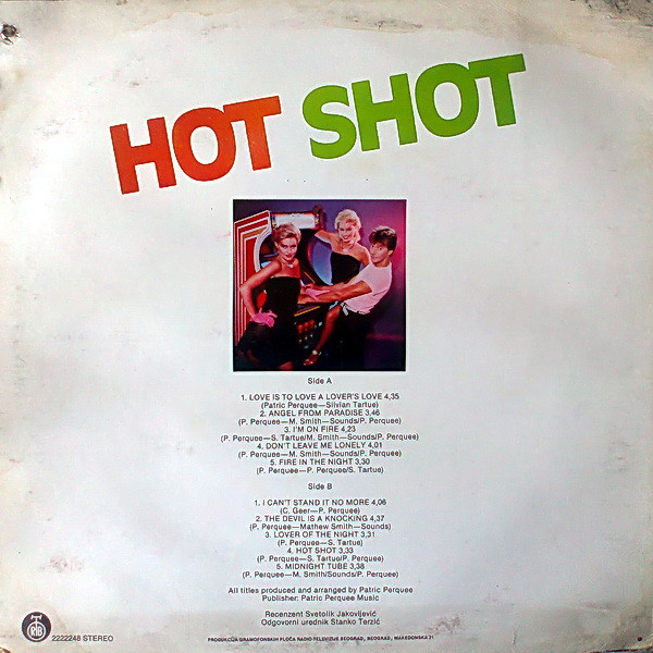 Hot Shot - Hot Shot - gramodeska LP