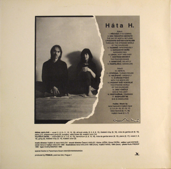 Irena Havlová, Vojtěch Havel - Háta H. - vinyl LP