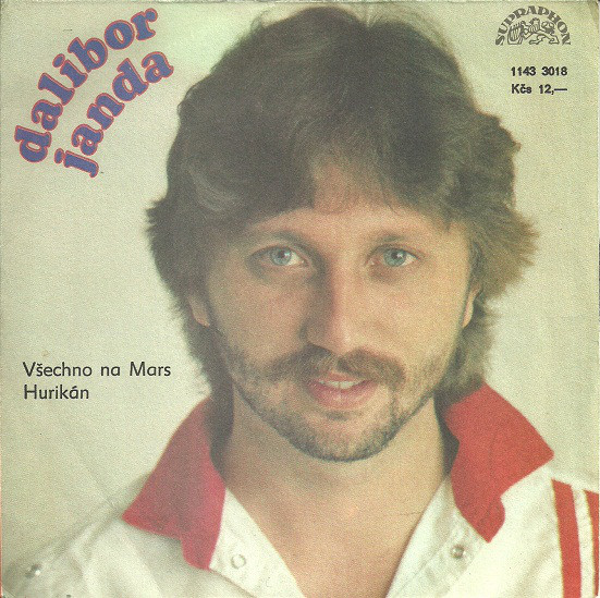 Dalibor Janda - Všechno na Mars / Hurikán - vinyl records online Praha