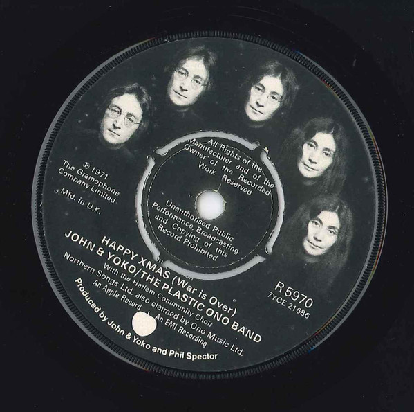 John Lennon & Yoko Ono - Happy Xmas (War Is Over) - vinyl records ...