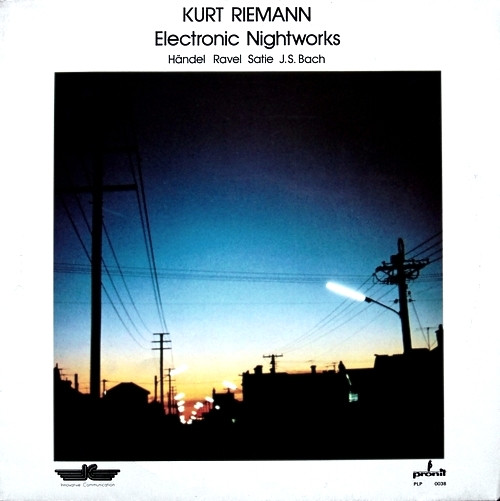 Kurt Riemann - Electronic Nightworks - vinyl records online Praha