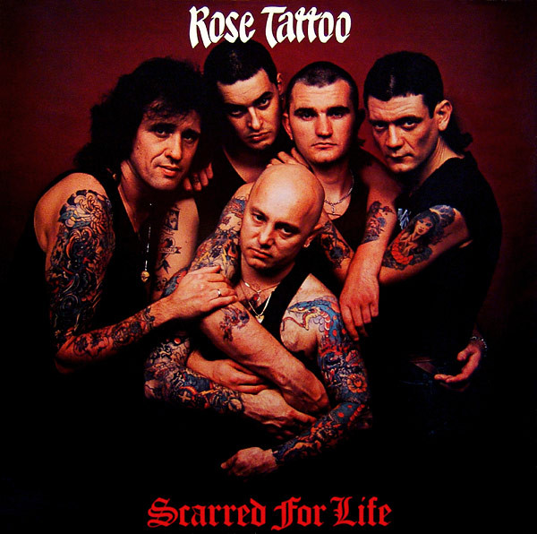 Rose Tattoo - Scarred For Life - vinyl records online Praha