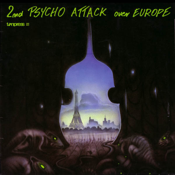 Various Artists - 2nd Psycho Attack Over Europe - vinyl records online Praha