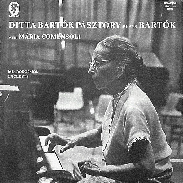Bartók, Ditta Bartók Pásztory, Mária Comensoli - Ditta Bartók Pásztory ...