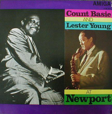 Count Basie and Lester Young - At Newport - vinyl records online Praha