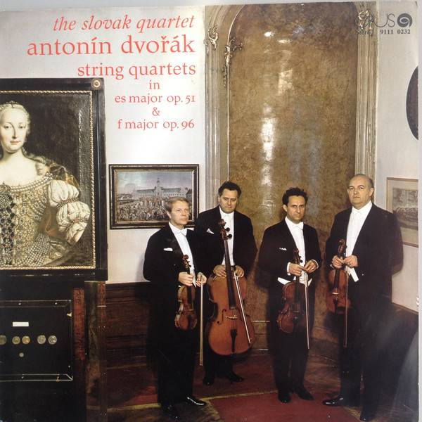 Antonín Dvořák - String Quartets In Es Major Op. 51 & F Major Op. 96 - vinyl LP