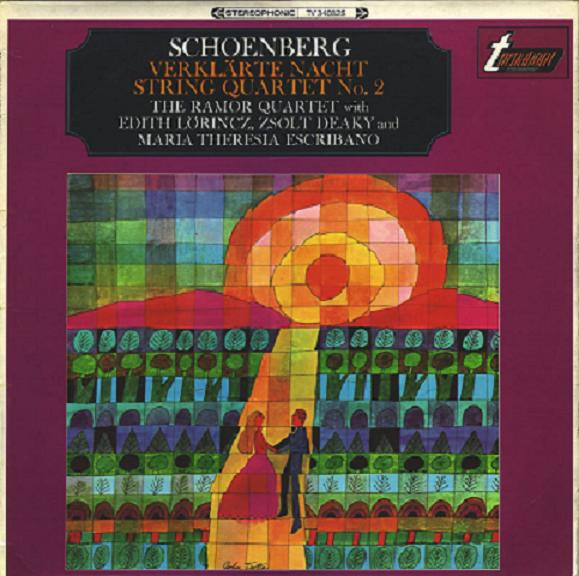 Arnold Schoenberg - Verklärte Nacht / String Quartet No. 2 - vinyl LP