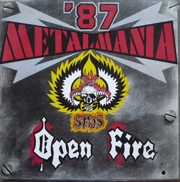 Open Fire / Stos - Metalmania '87 - gramodeska LP