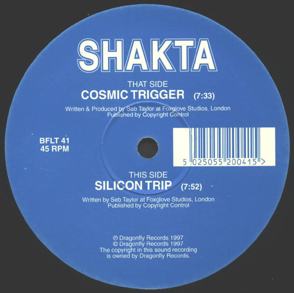 Shakta - Cosmic Trigger / Spiritual Beings In Physical Bodies - vinyl LP