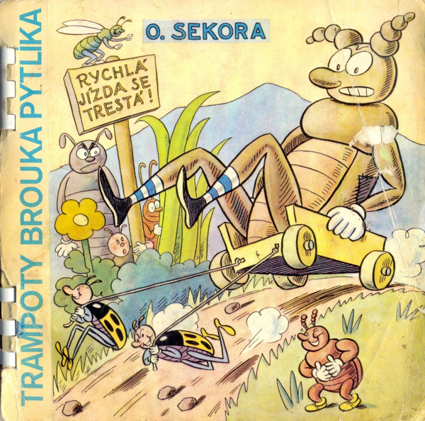 Ondřej Sekora - Trampoty brouka Pytlíka - gramodeska LP