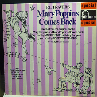 Pamela Lyndon Travers - Mary Poppins Comes Back - gramodeska LP