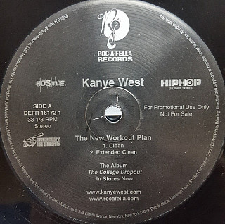 Kanye West - The New Workout Plan - vinyl records online Praha